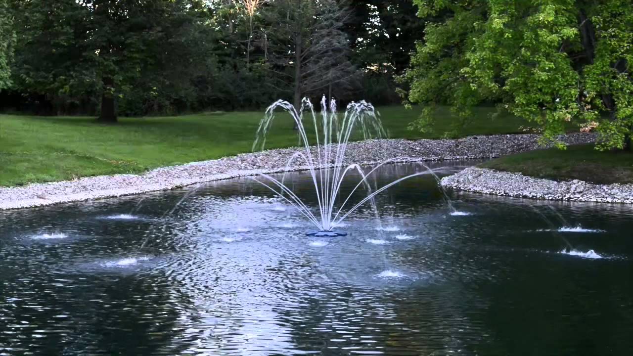 Airmax® EcoSeries™ Fountain - Double Arch Spray Pattern - YouTube