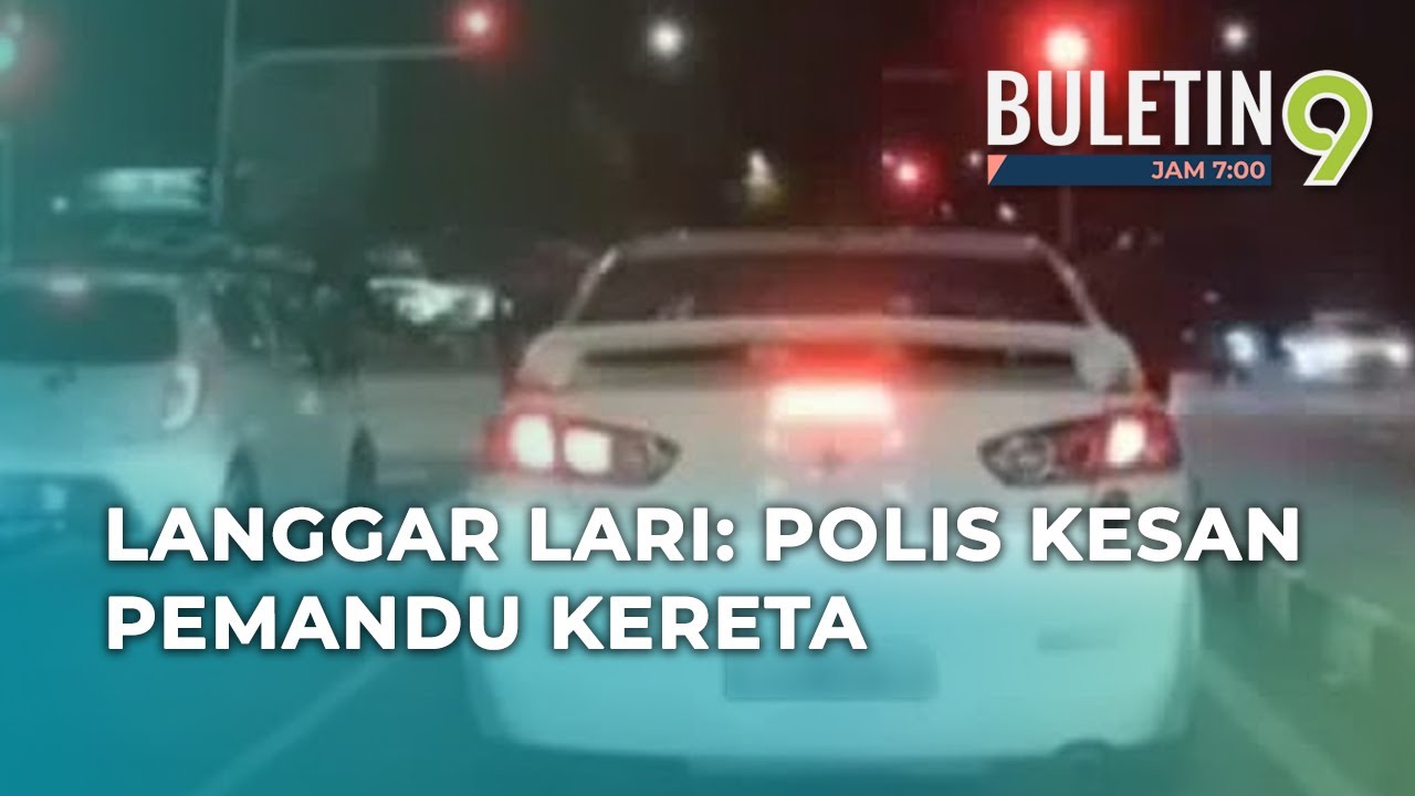Polis Cari Pemandu Kereta Langgar Lari Motosikal - YouTube