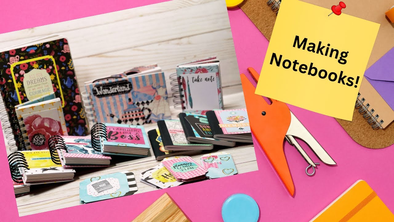 Making Notebooks! Project Share Video - YouTube
