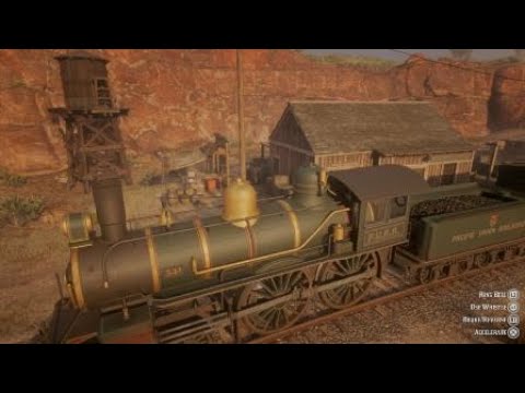 Red Dead Redemption 2 Train Ride 2. Just Scenery. - YouTube