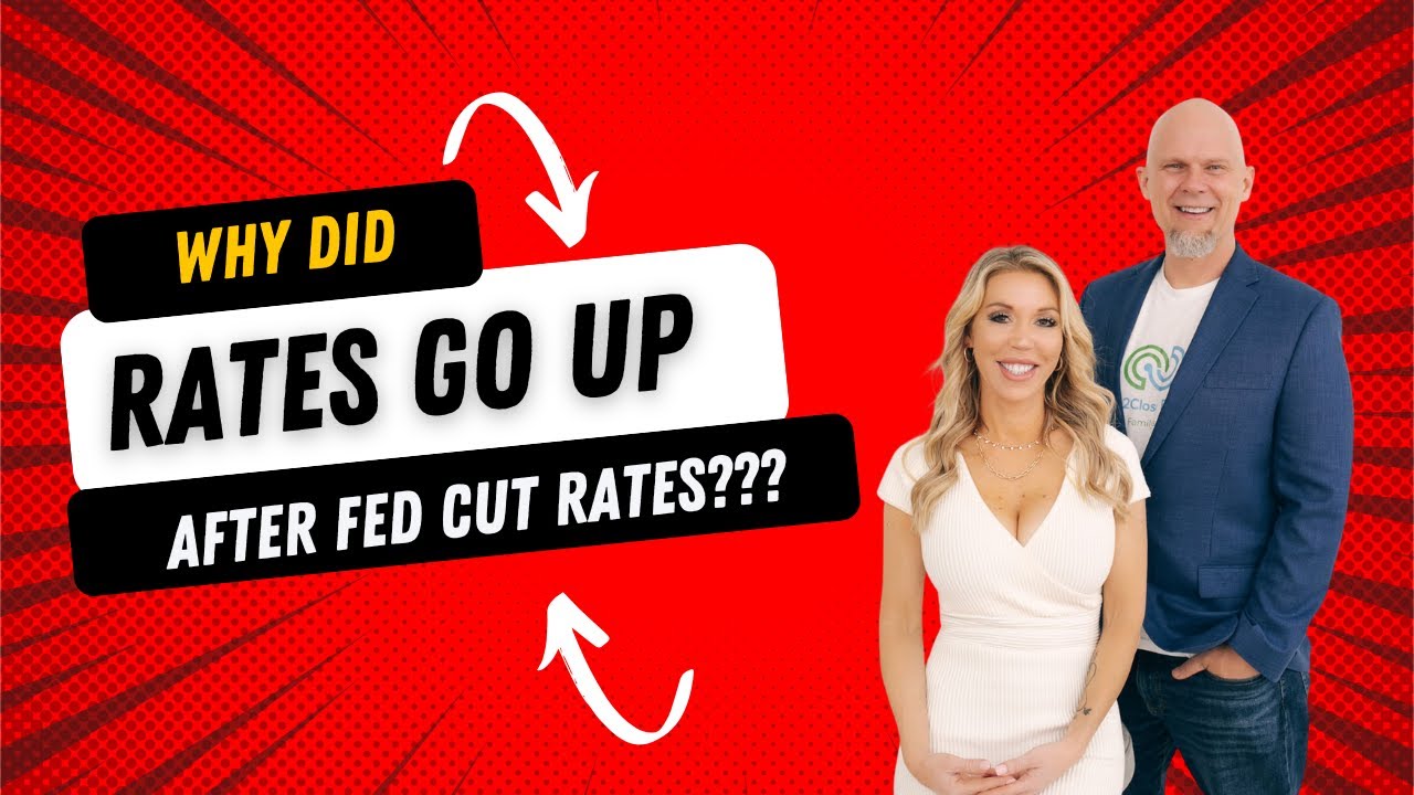 Why The Fed Rate Drop Isn't Good For Mortgage Rates! - YouTube