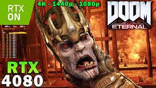 Doom Eternal Rtx 4080 Ryzen 7 5800x3d 4k 1440p 1080p High Low Settings ...