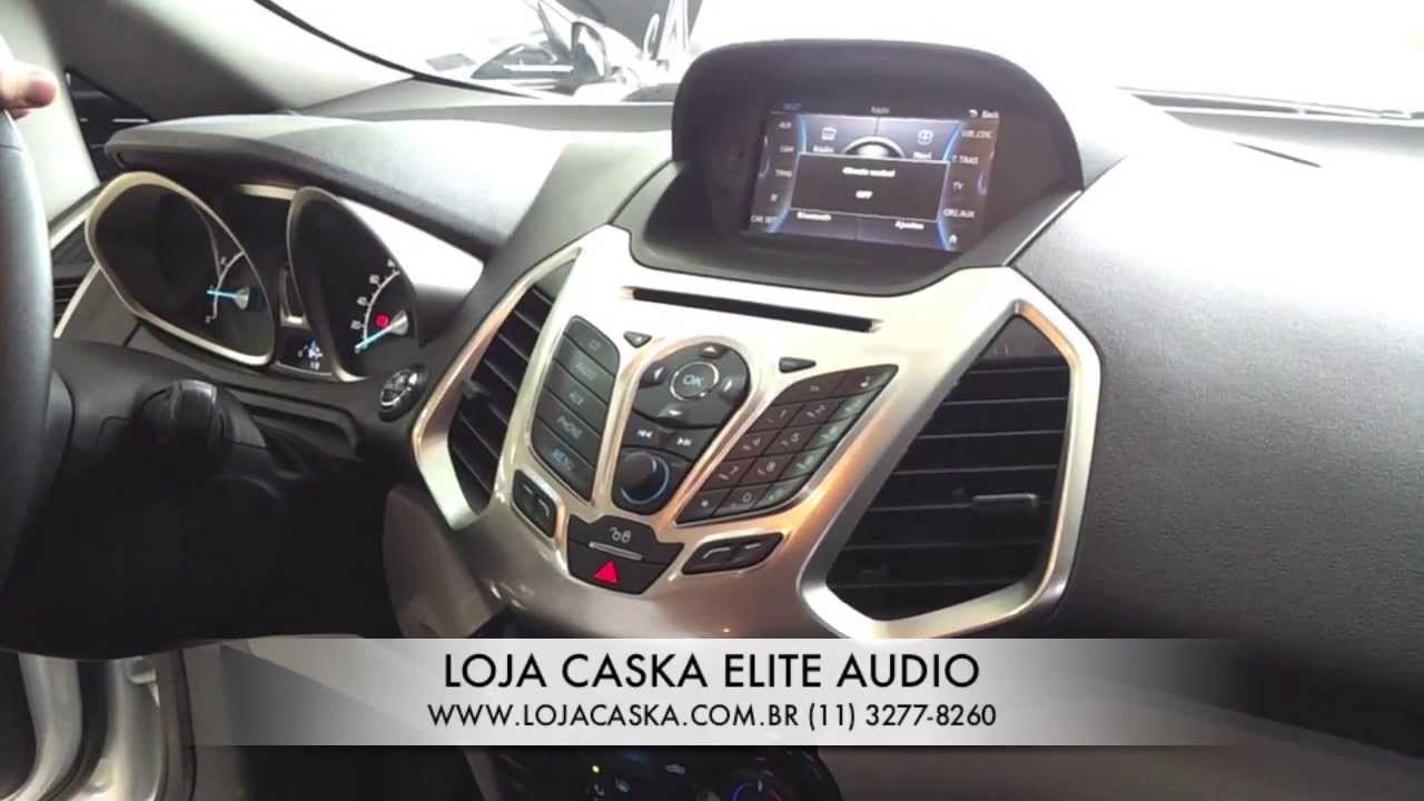 Central Multimidia Caska EcoSport - Loja Elite Audio - YouTube