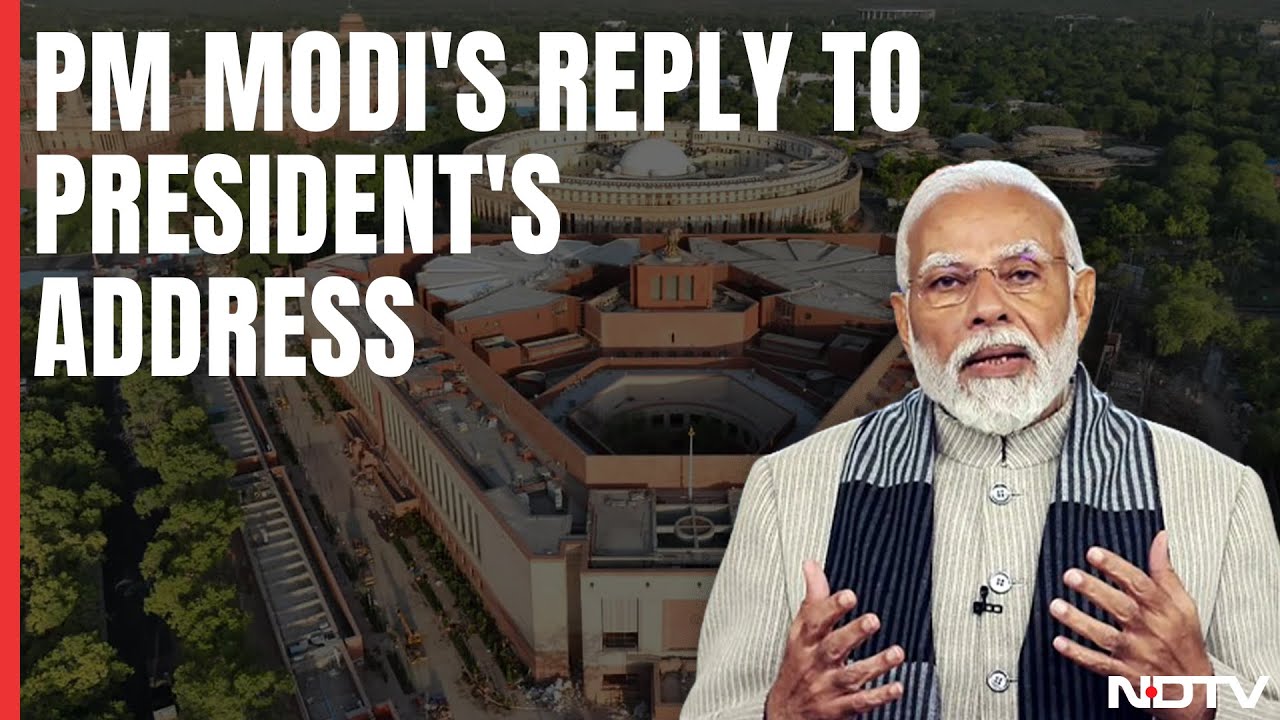 PM Modi LIVE | PM Modi Speaks In Parliament | NDTV 24x7 Live TV - YouTube