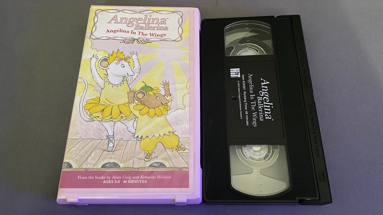 Opening To Angelina Ballerina: Angelina In The Wings 2002 VHS - YouTube