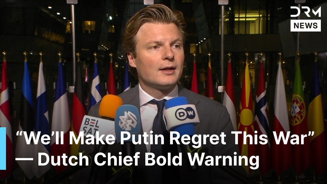 “NATO Must Hit Back Putin Now” — Dutch Defence Chief Brekelmans Urges ...