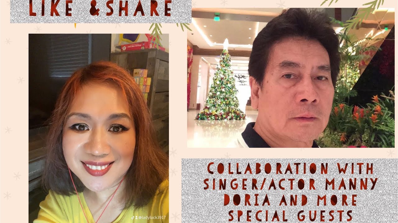 Saturday live in Collaboration with singer/actor Manny Doria and some ...