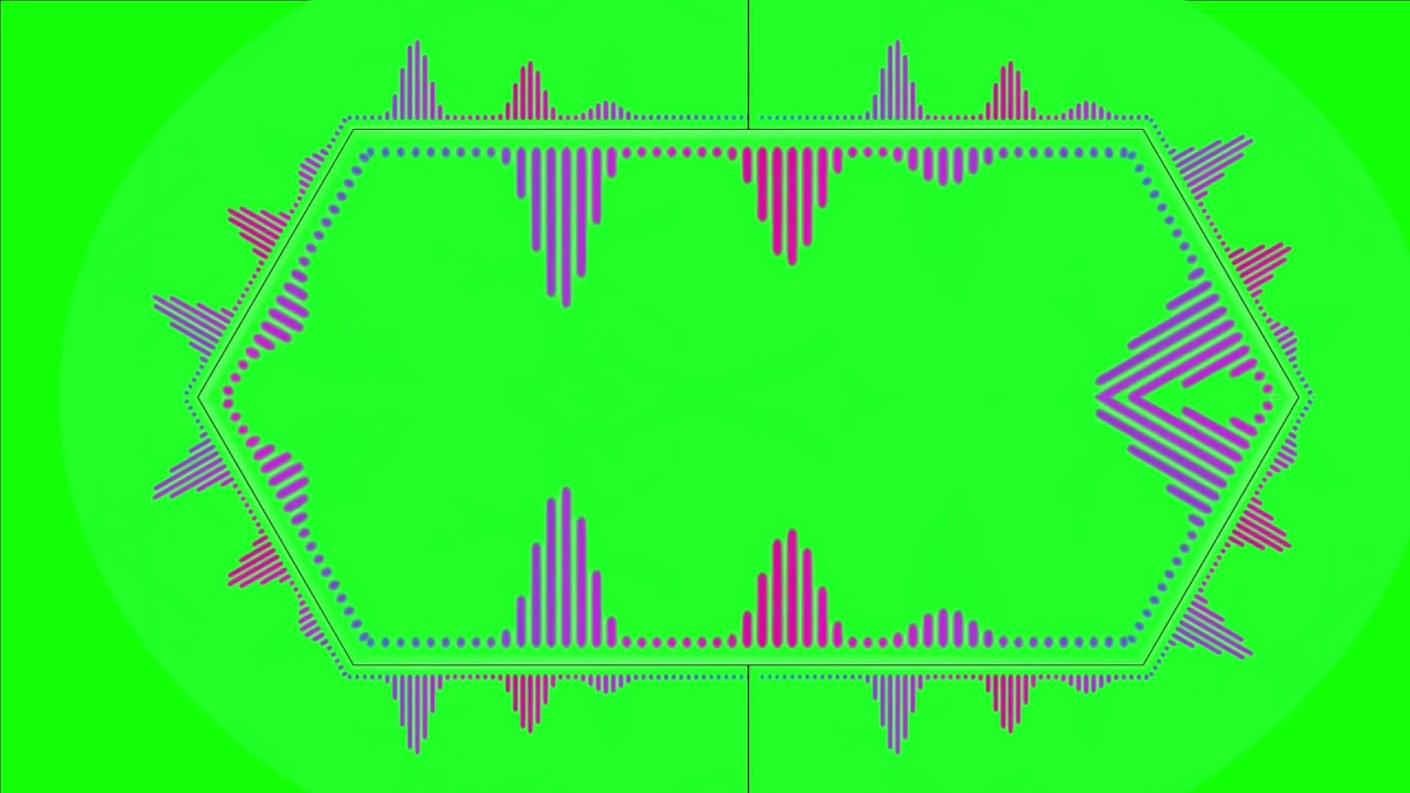 BEST AUDIO SPECTRUM VISUALIZER GREEN SCREEN VIDEO FREE CHROMA KEY ...