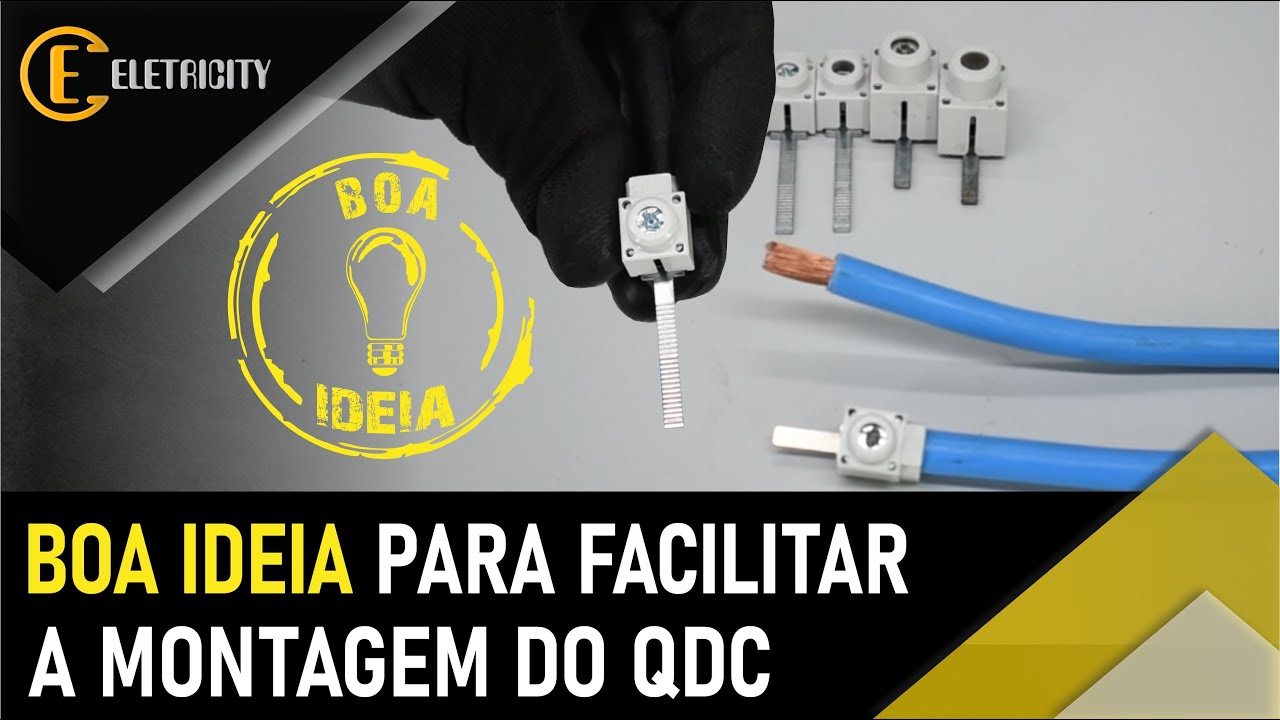 TERMINAL GENÉRICO - DICAS DE UTILIZAÇÃO PARA MONTAGEM DE QDC. - YouTube