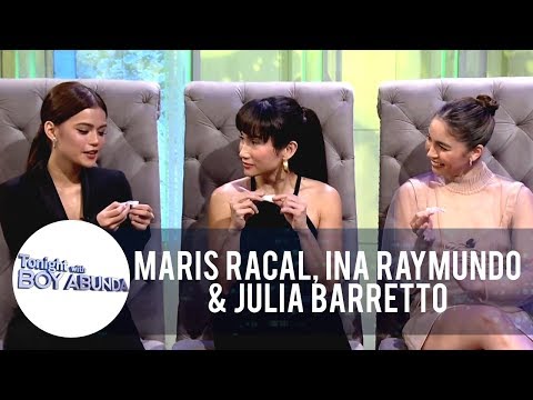Maris, Ina and Julia share their thoughts on the contents of their fortune cookies | TWBA