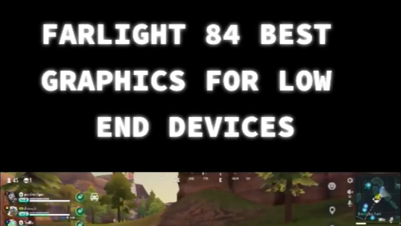 FARLIGHT 84 BEST GRAPHICS FOR LOW END DEVICES 2GRAM 4GRAM - YouTube