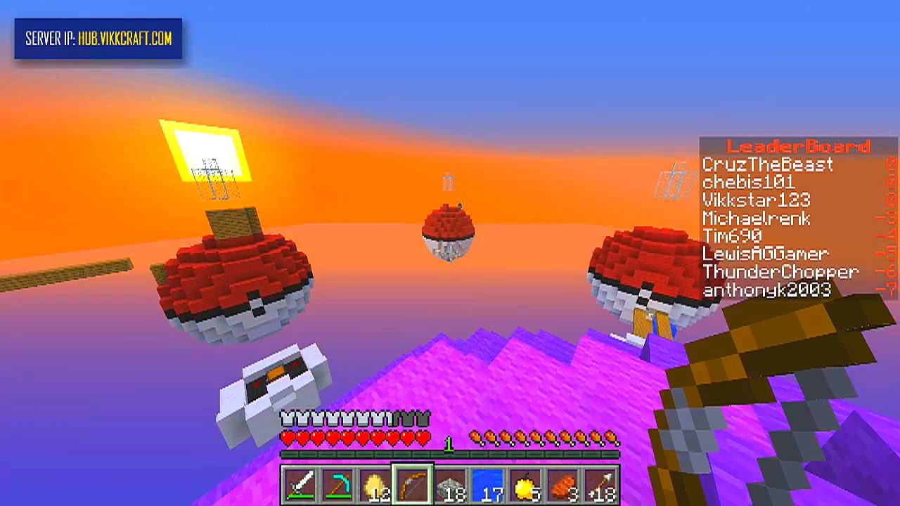 Minecraft SOLO Sky Wars #23 with Vikkstar (Minecraft Skywars) - YouTube