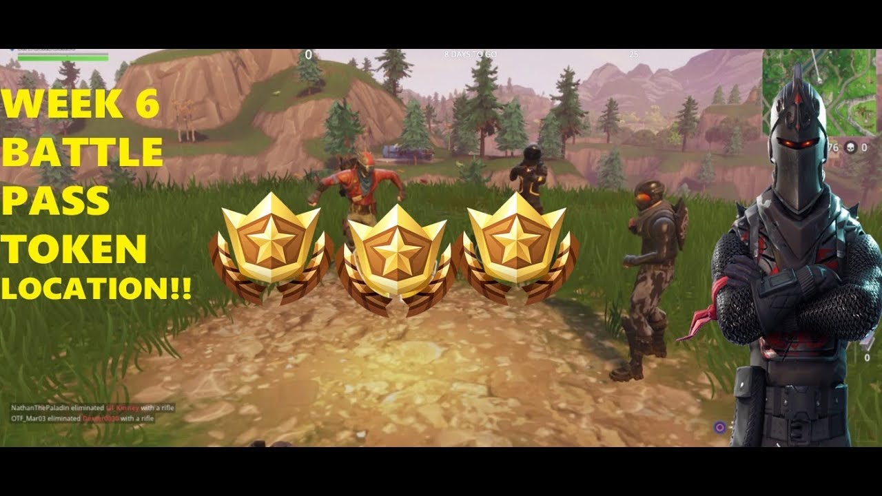 FORTNITE WEEK 6 CHALLENGE TREASURE HUNT - YouTube