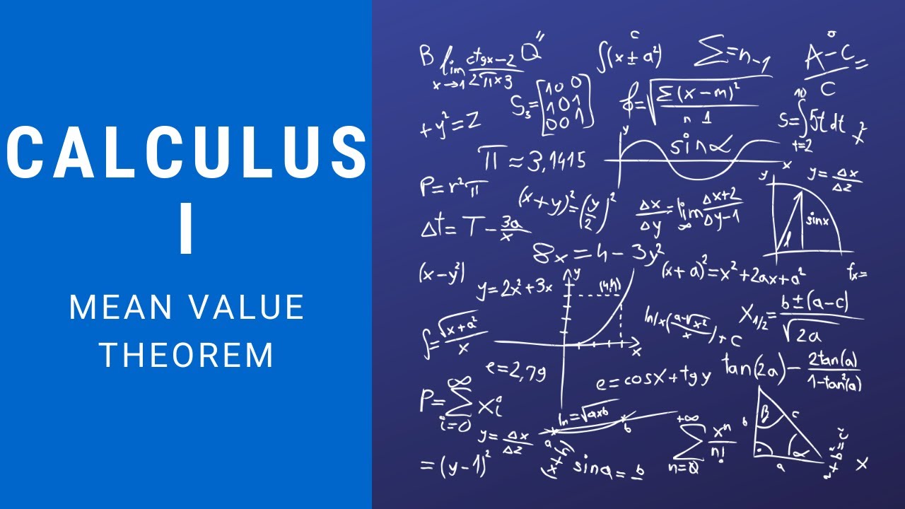 Calculus 1 | Mean Value Theorem - YouTube