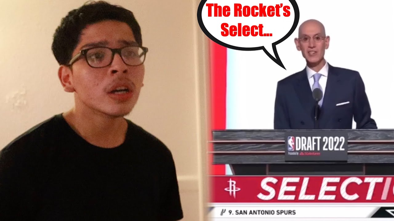 Kid Rages Over The NBA Draft - YouTube