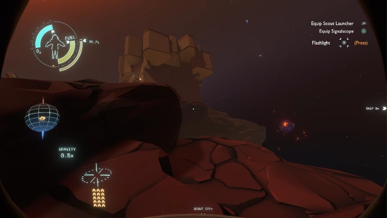 Outer Wilds Exploring The Ash Twin - YouTube