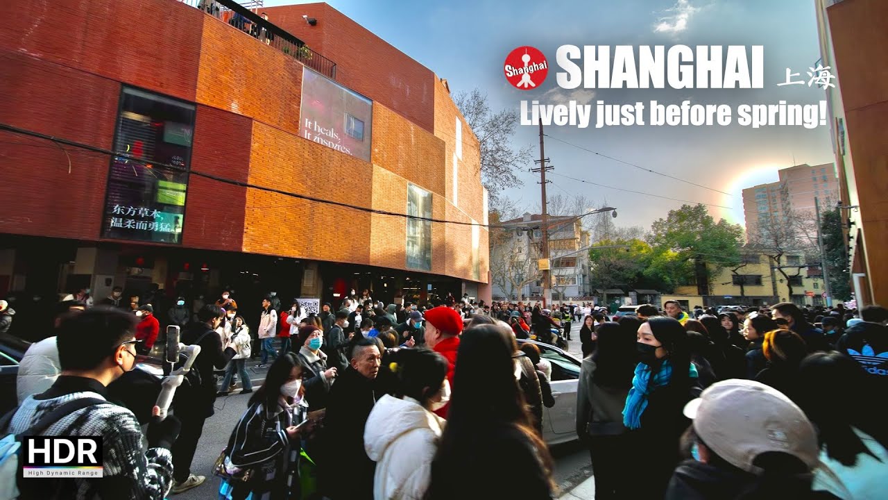 Vibrant Shanghai just before spring - City Center, Former French ...