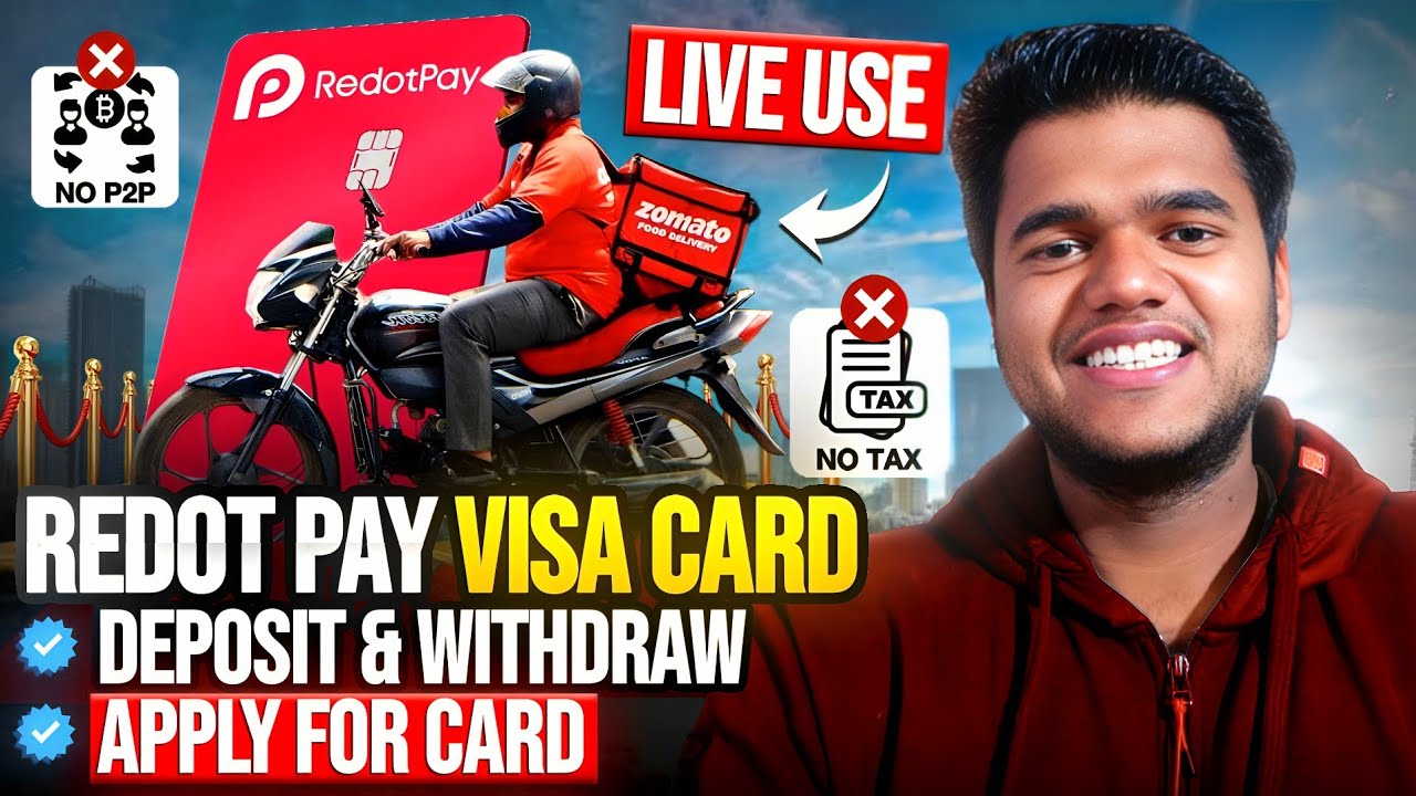 How to use Redot Pay Visa Card ? | Deposit & Withdraw - YouTube