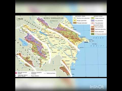 Coğrafiya Dərs18 l hissə: Azərbaycanın Geoloji quruluşu,Süxurları,palçıq vulkanları. Cəlil Şirəliyev