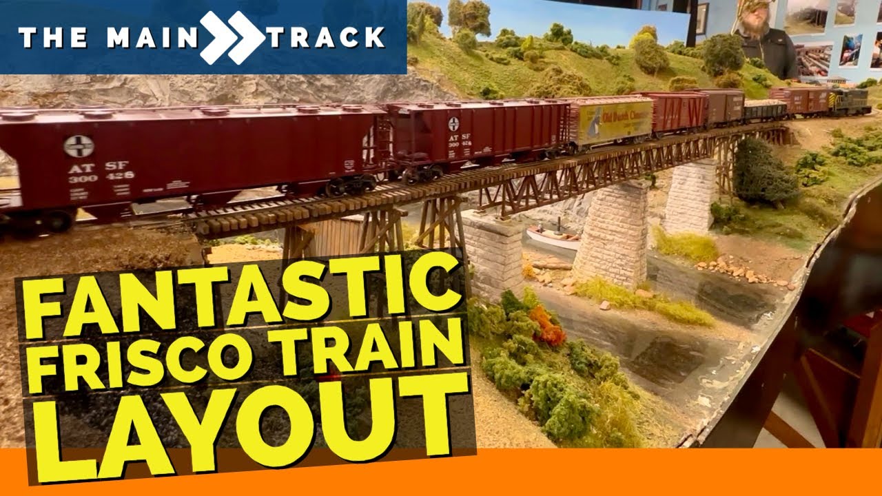 Layout Tour | This Model Railroad Has Taken Decades To Build! - YouTube