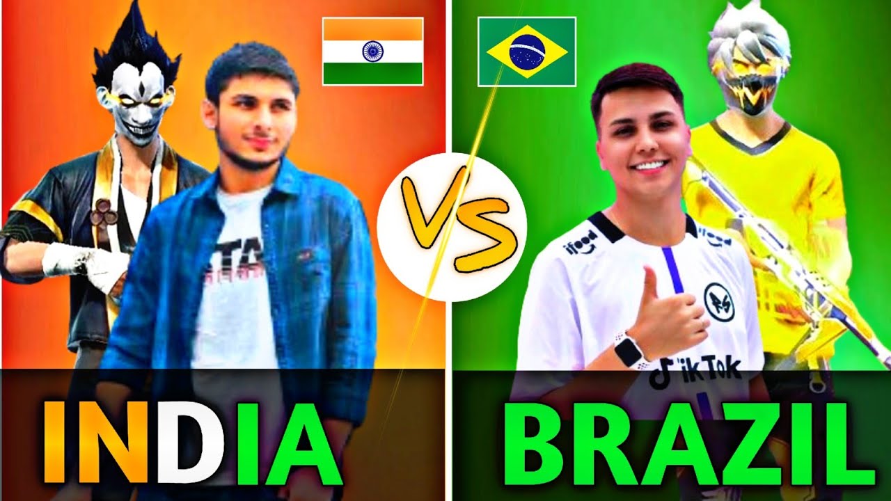 INDIA🇮🇳 VS BRAZIL🇧🇷 || NG VS BRAZIL TOP SQUAD⚡|| FULL GAME PLAY # ...
