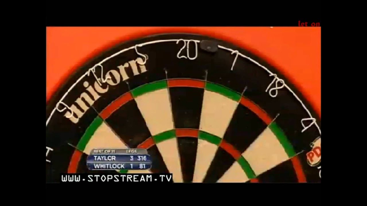Taylor vs Whitlock - Champions League of Darts 2012 - YouTube