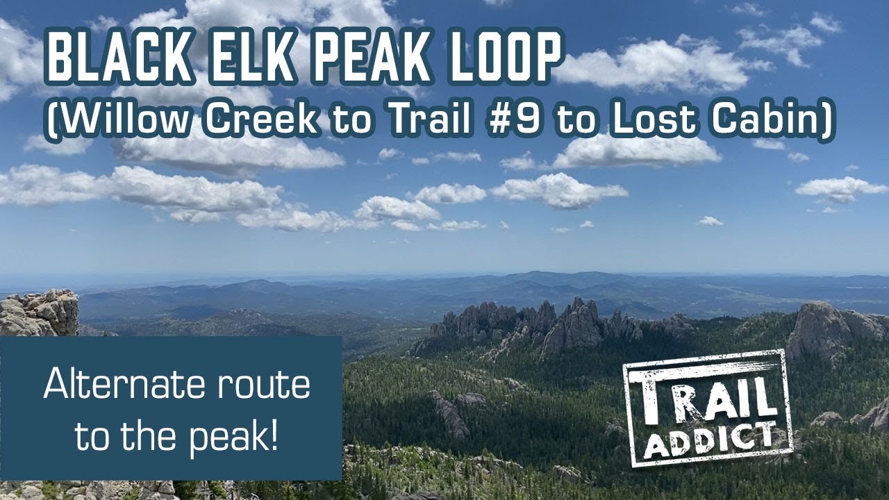 Black Elk Peak Loop - Lost Cabin and Trail 9 - YouTube