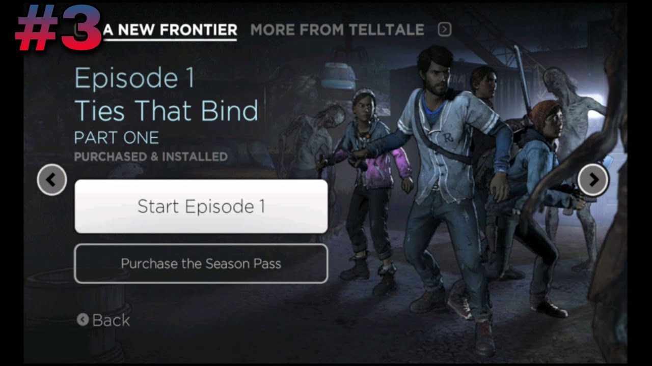 The Walking Dead New Frontier walkthrough gameplay | Episode -1| Part ...