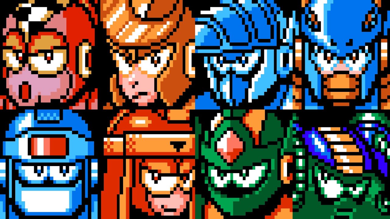 Rockman New Menace - Boss Rush+Weaknesses #tntdestruidor #megaman # ...