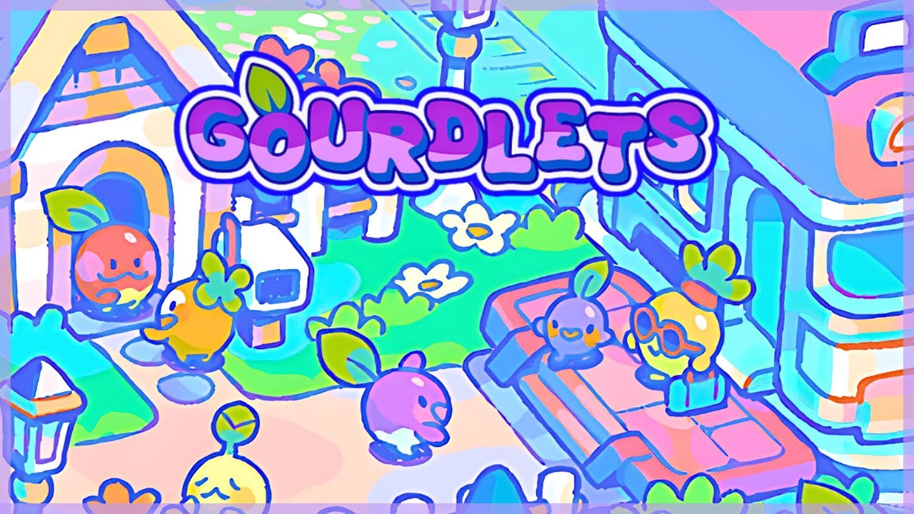 Adorable No-Stress Veggie City Builder - Gourdlets - YouTube