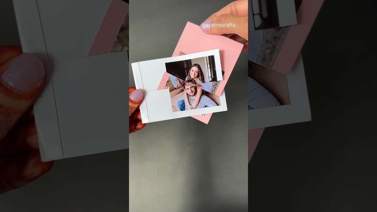 DIY Photo Changing Magic Card #diy #photocard #giftideas #handmade # ...
