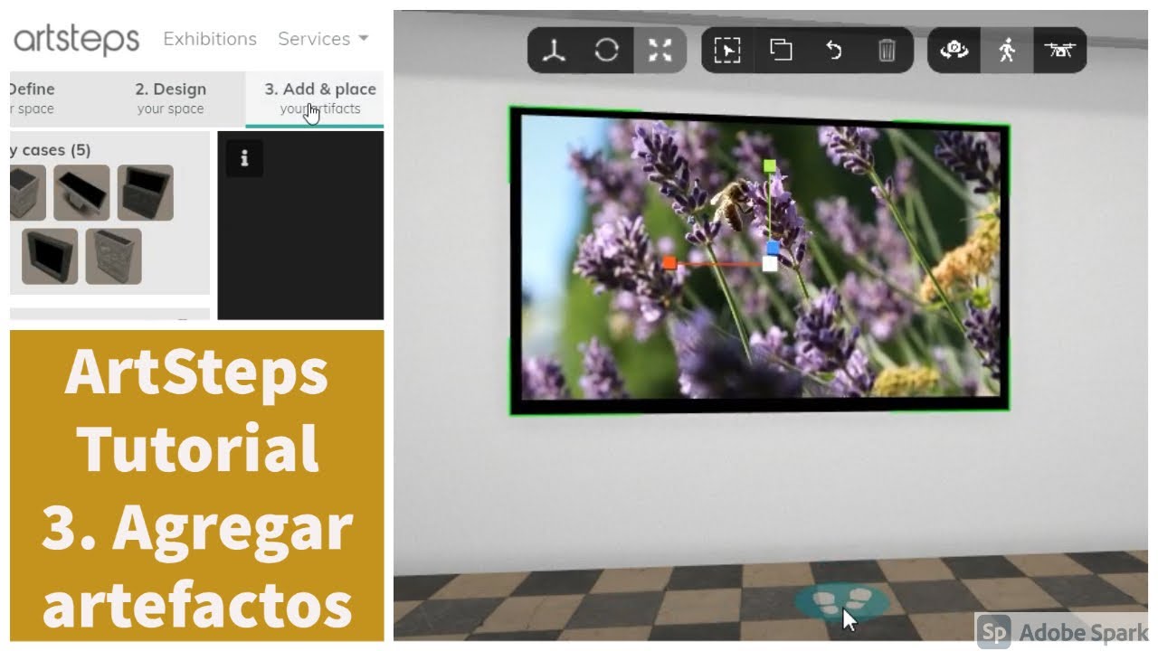 Tutorial ArtSteps 3 | Agrega y coloca artefactos | 2021 - YouTube
