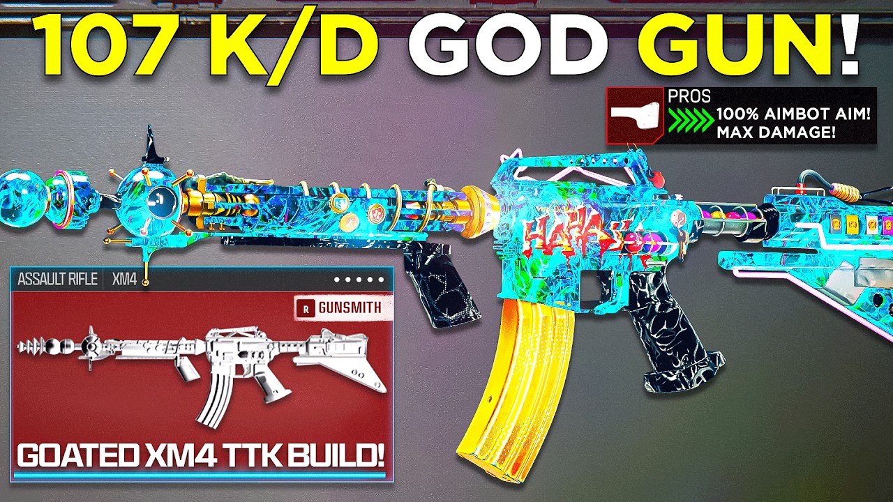 new GOD XM4 is DIABOLICAL in BO6 Multiplayer! 🎯 (Best XM4 Class Setup ...