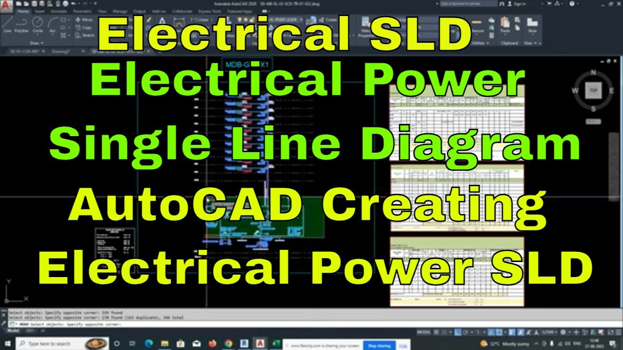 Unlocking the Secrets of AutoCAD: Master Electrical Single Line ...