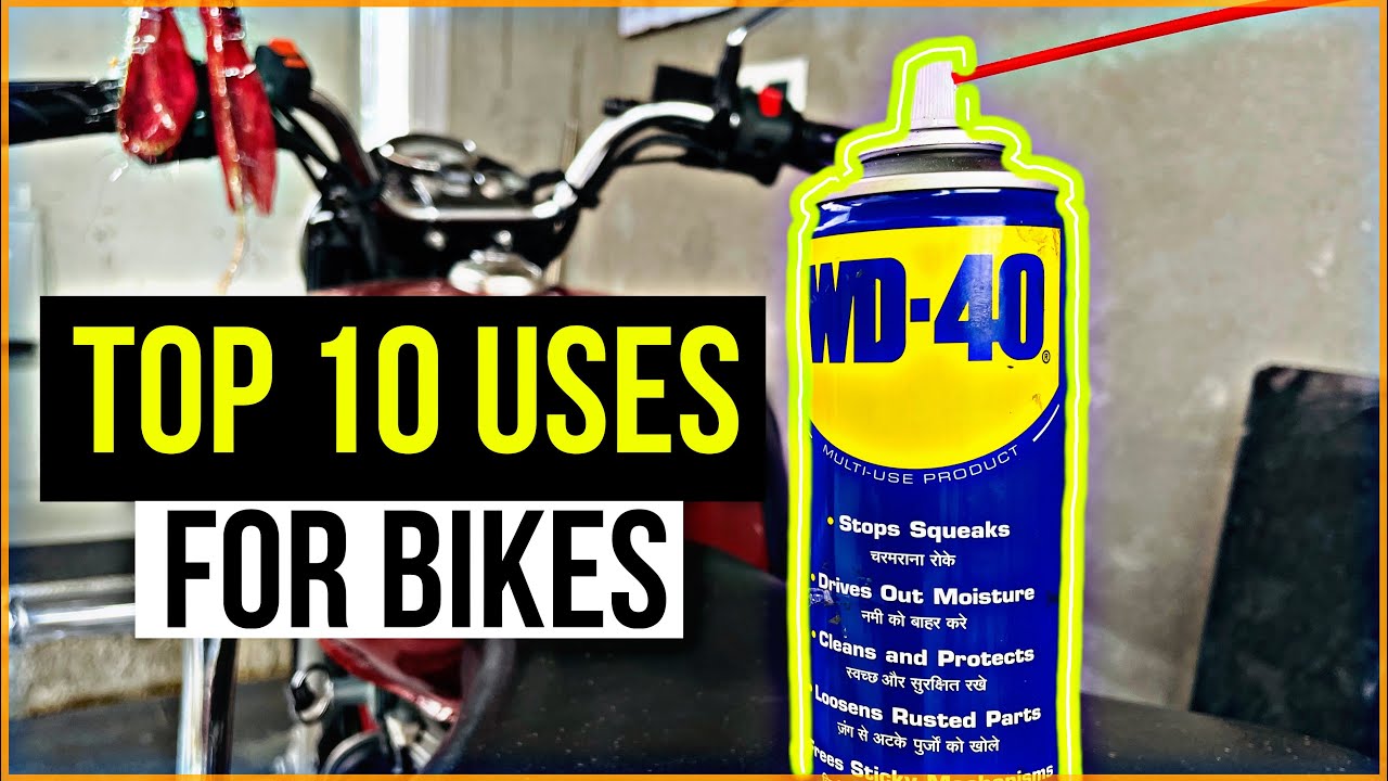 WD-40 Magic : 10 Incredible Ways to use on your bike - YouTube