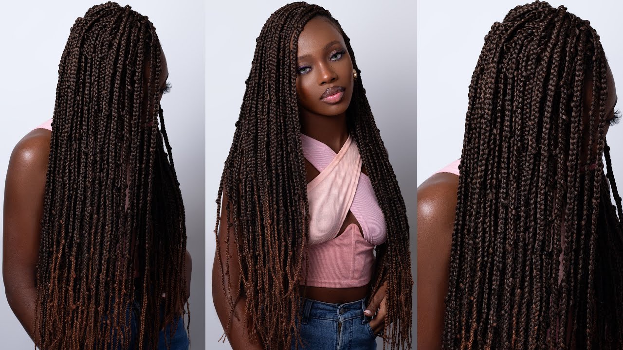 Jungle Box Braids Tutorial Ft Janet Collection | Okemute Ugwumaka - YouTube