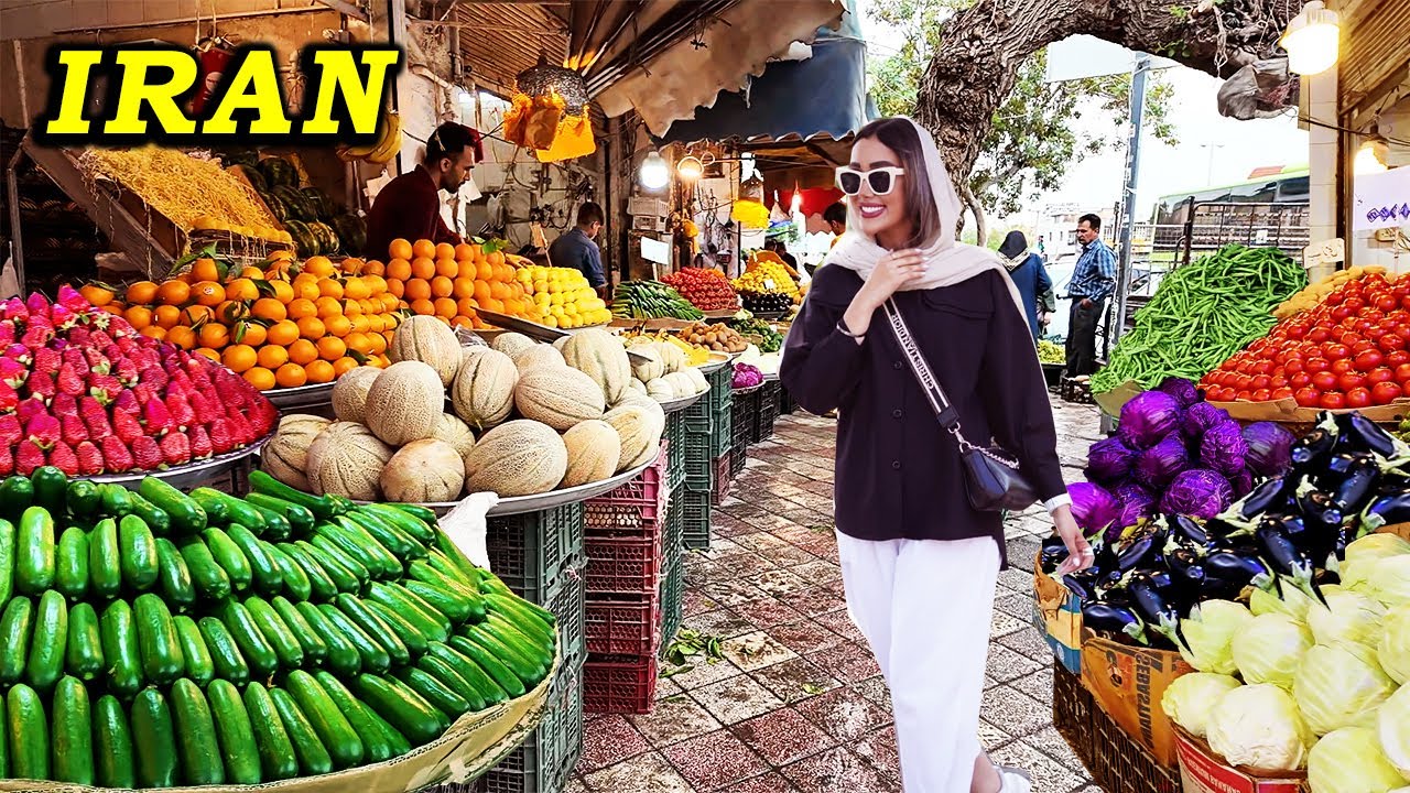 Amazing IRAN Food Market Scenes !! Massive Food Tour 😱 ,The Colorful ...