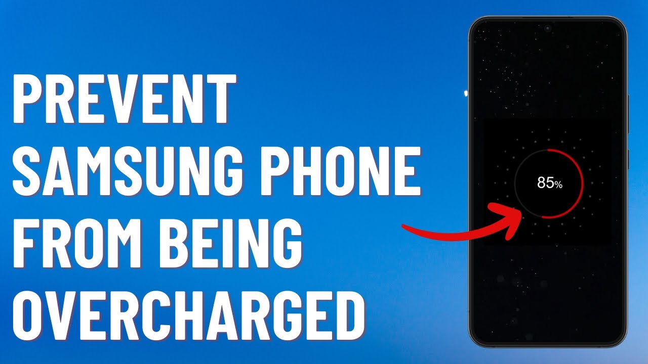 How to Limit Battery Charge to 85% on ANY Samsung Phone - YouTube