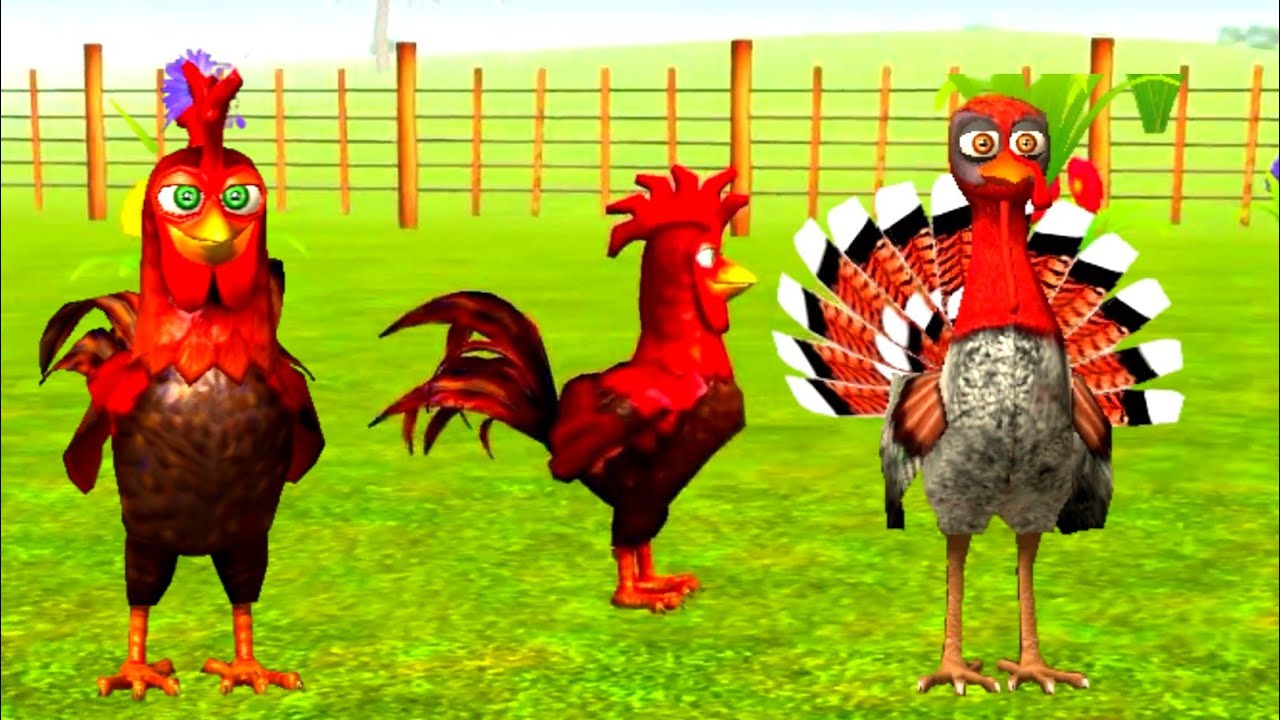 El pollito pia 3D animal game-Cancoines de la Granja de Zenon Pollito ...