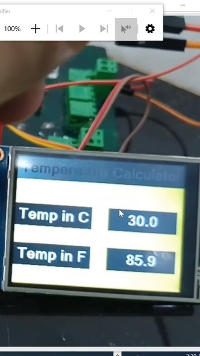 Nextion display with PIC16F877A. #electronics #technology #arduino #project #iot #computer #code ...