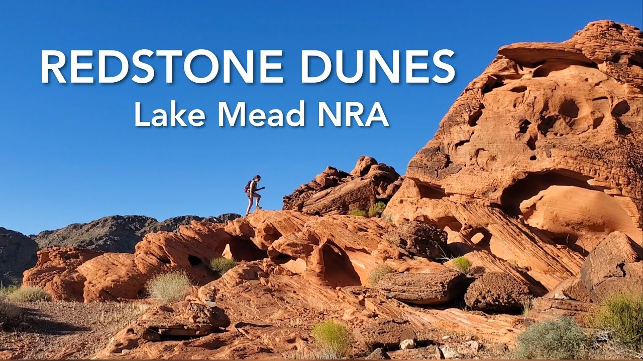 REDSTONE DUNES - Easy rock scrambling by LAKE MEAD - YouTube