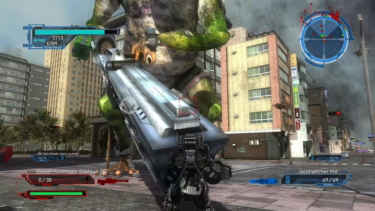 EDF Earth Defense Force 5 M 45 Circle Formation - Fencer Inferno - YouTube