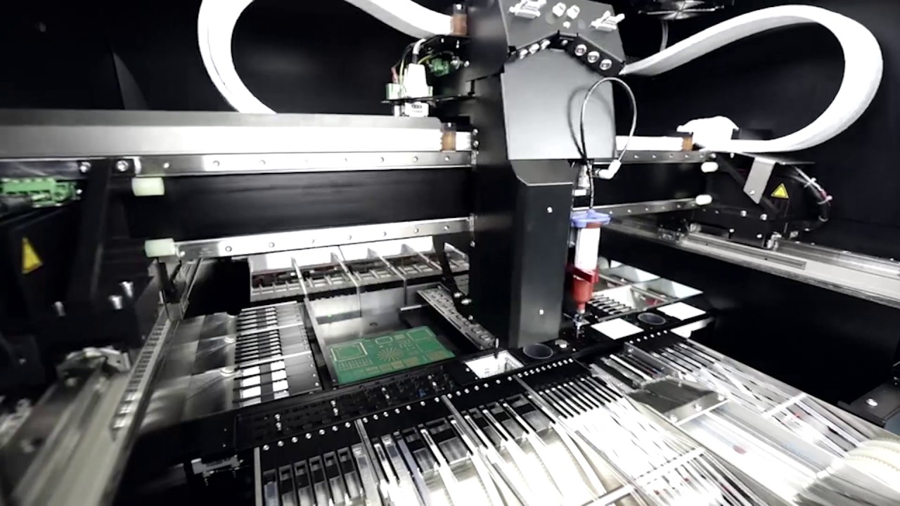 Essemtec Fox Compact Automatic Pick and Place System - YouTube