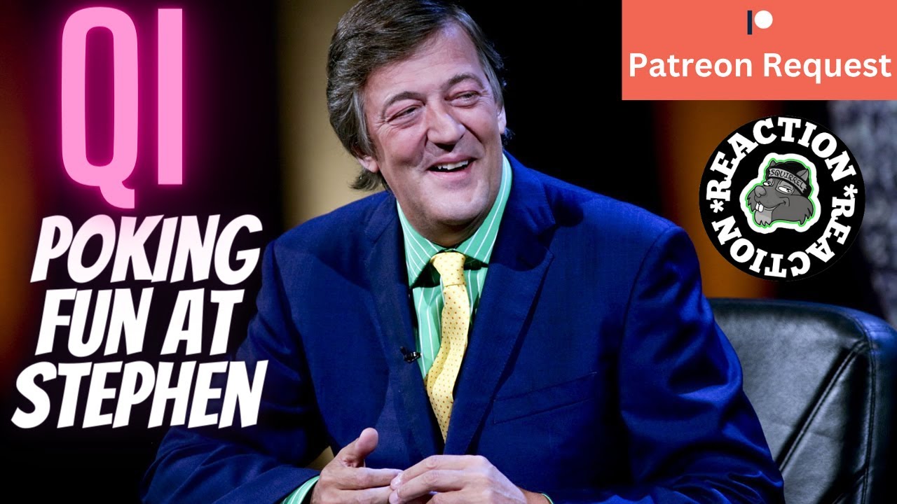 American Reacts to QI | Poking Fun At Stephen - YouTube