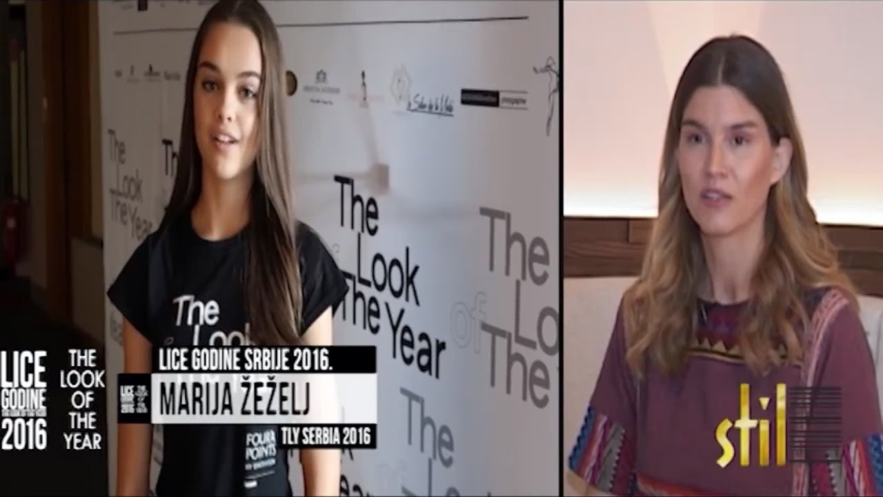 Jelena Ivanović (modna agencija Model Scouting Office - MSO) u emisiji ...