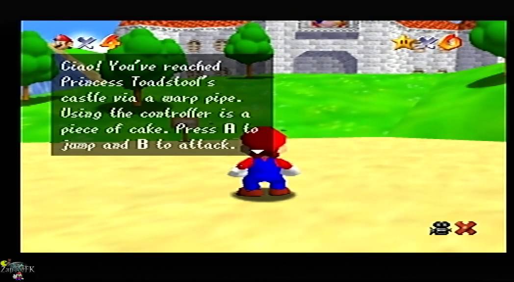 Super Mario 64 - INTRO - Nintendo 64 - YouTube