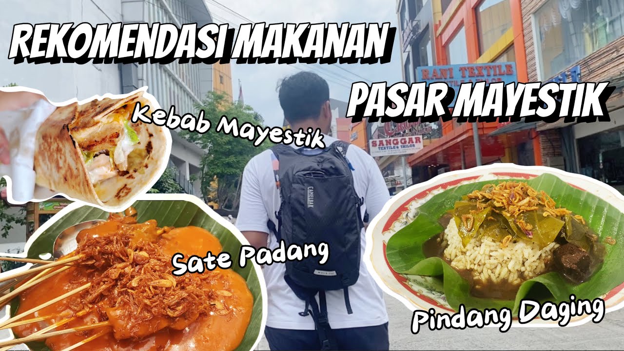 Rekomendasi Makanan di Pasar Mayestik Jakarta | Sate Padang, Pindang ...