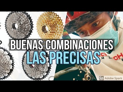 COMBINA Catalina y Piñon de 9v, 10v, 11v o 12v - YouTube