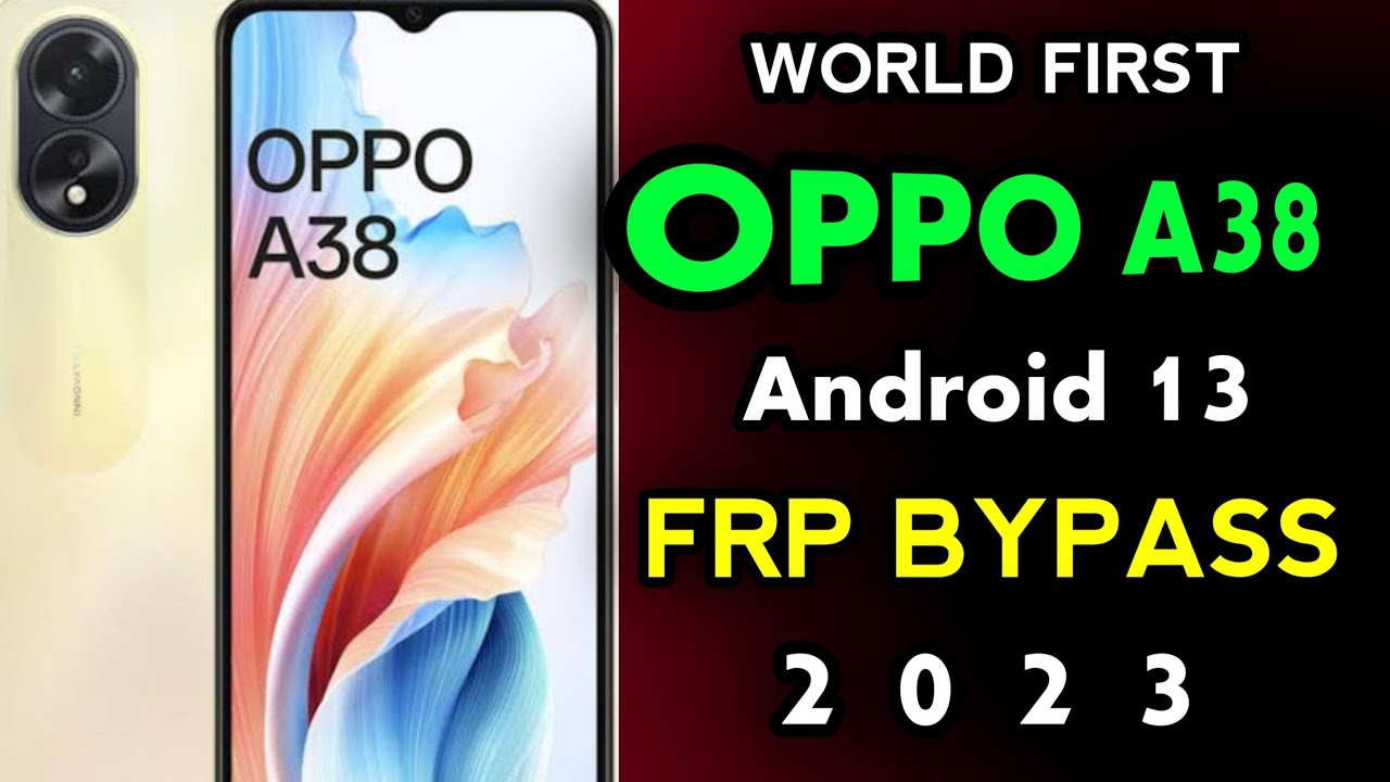 Oppo A38 Frp Bypass Without Pc All Oppo Android 13 Frp Bypass Without Pc - YouTube