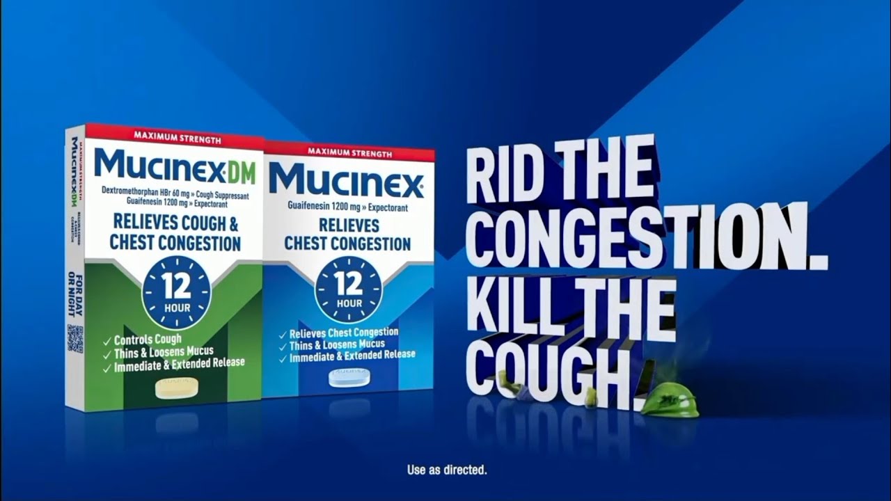 Mucinex Commercial (2025) - YouTube